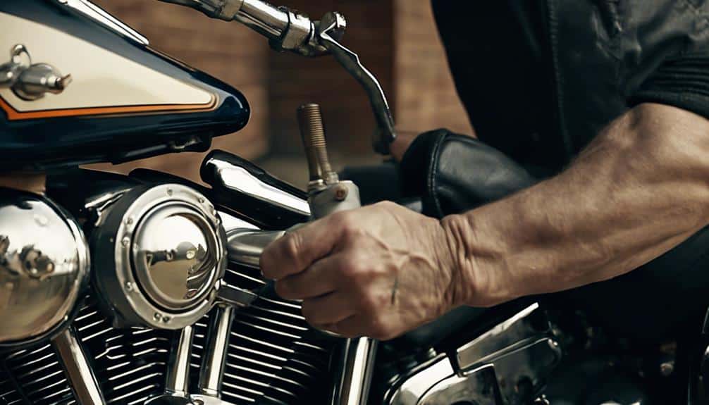 How Do You Remove The Gas Tank On A Harley Davidson Softail | Iron ...