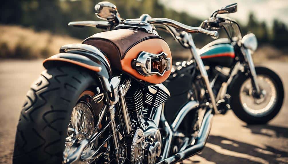 Which Harley Davidson Springer Had Fattire In Back | Iron Horse Rebels