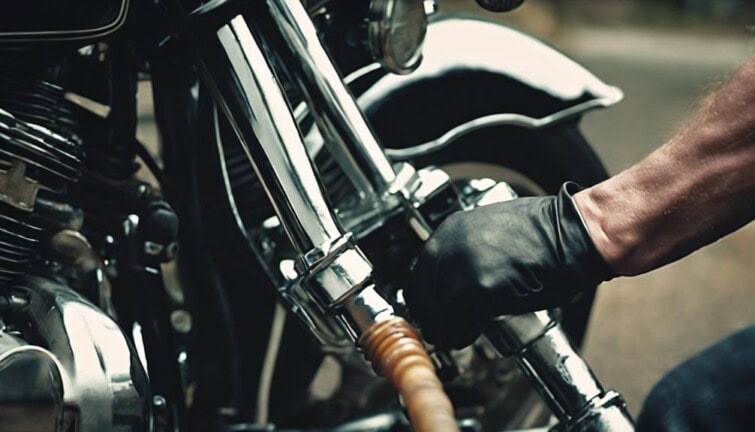 How To Replace Fuel Line 1990 Harley Davidson Sportster 883 | Iron ...